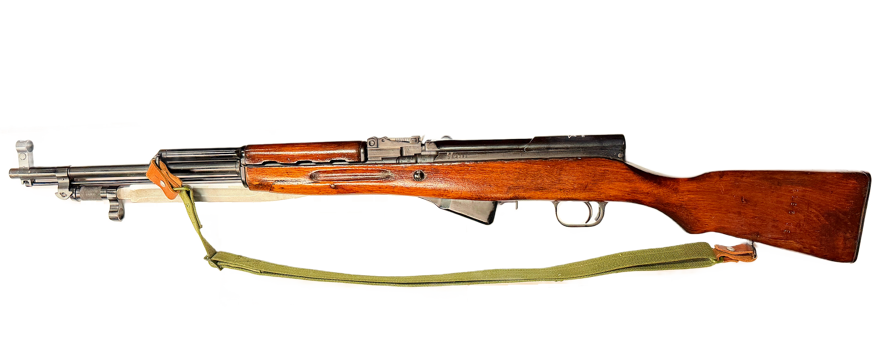 Original Russian 1951 Tula Arsenal Model SKS 7.62x39mm Caliber Rifle ...