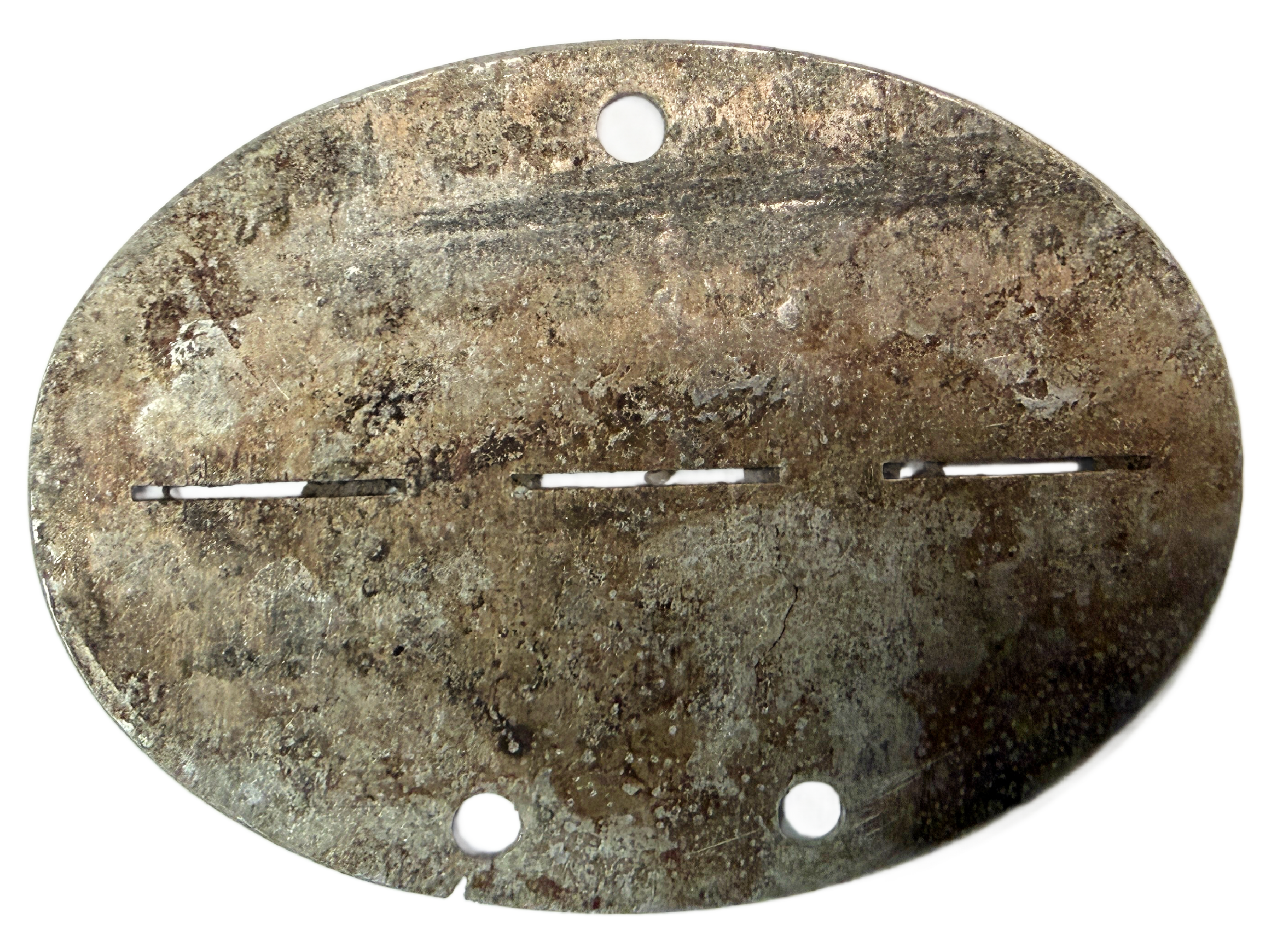 Original German 9th SS Panzer Division Hohenstaufen Identification Tag ...