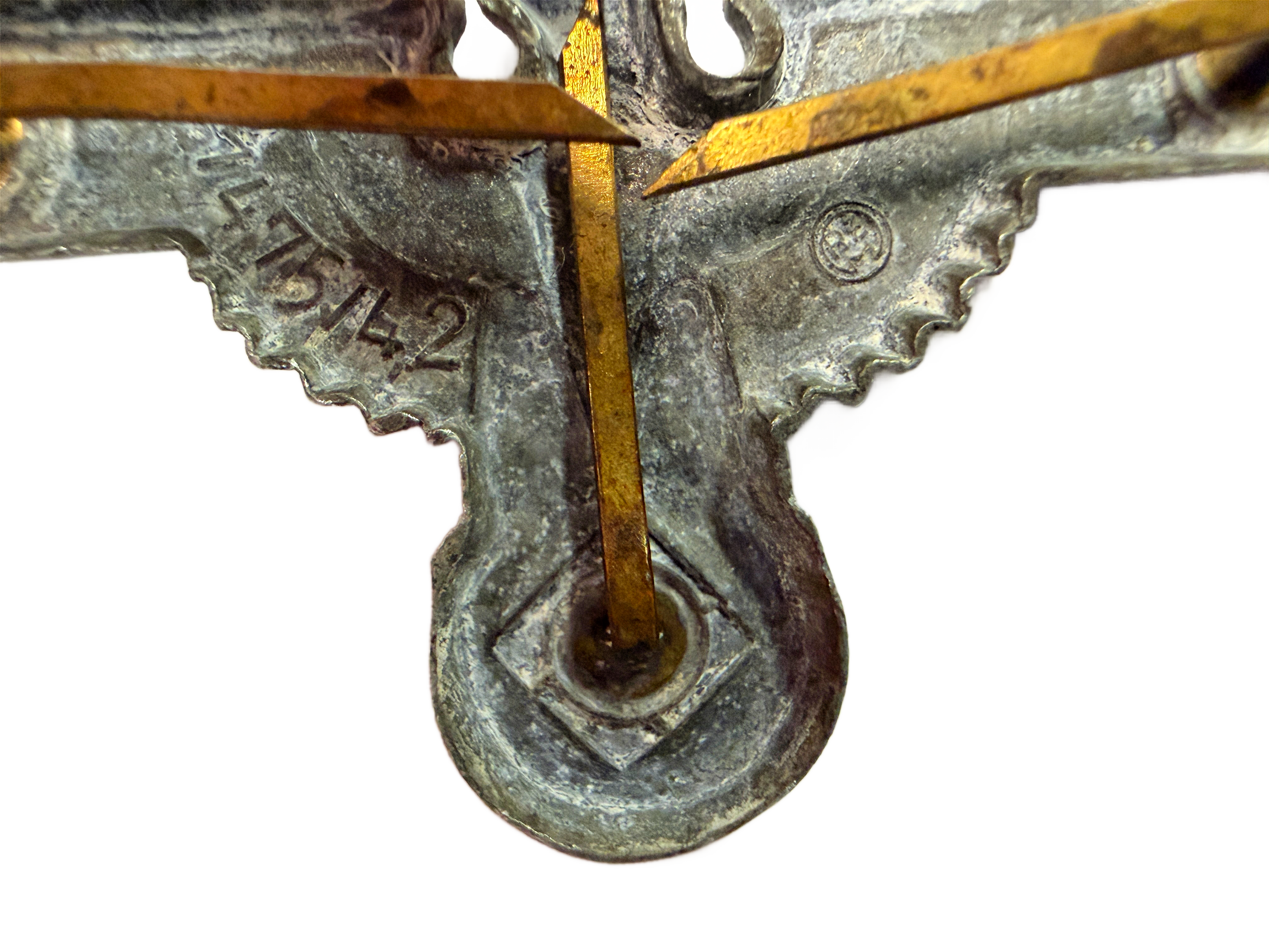 Original WW2 German Waffen SS Visor Cap Eagle Marked SS 475/42 RZM By ...