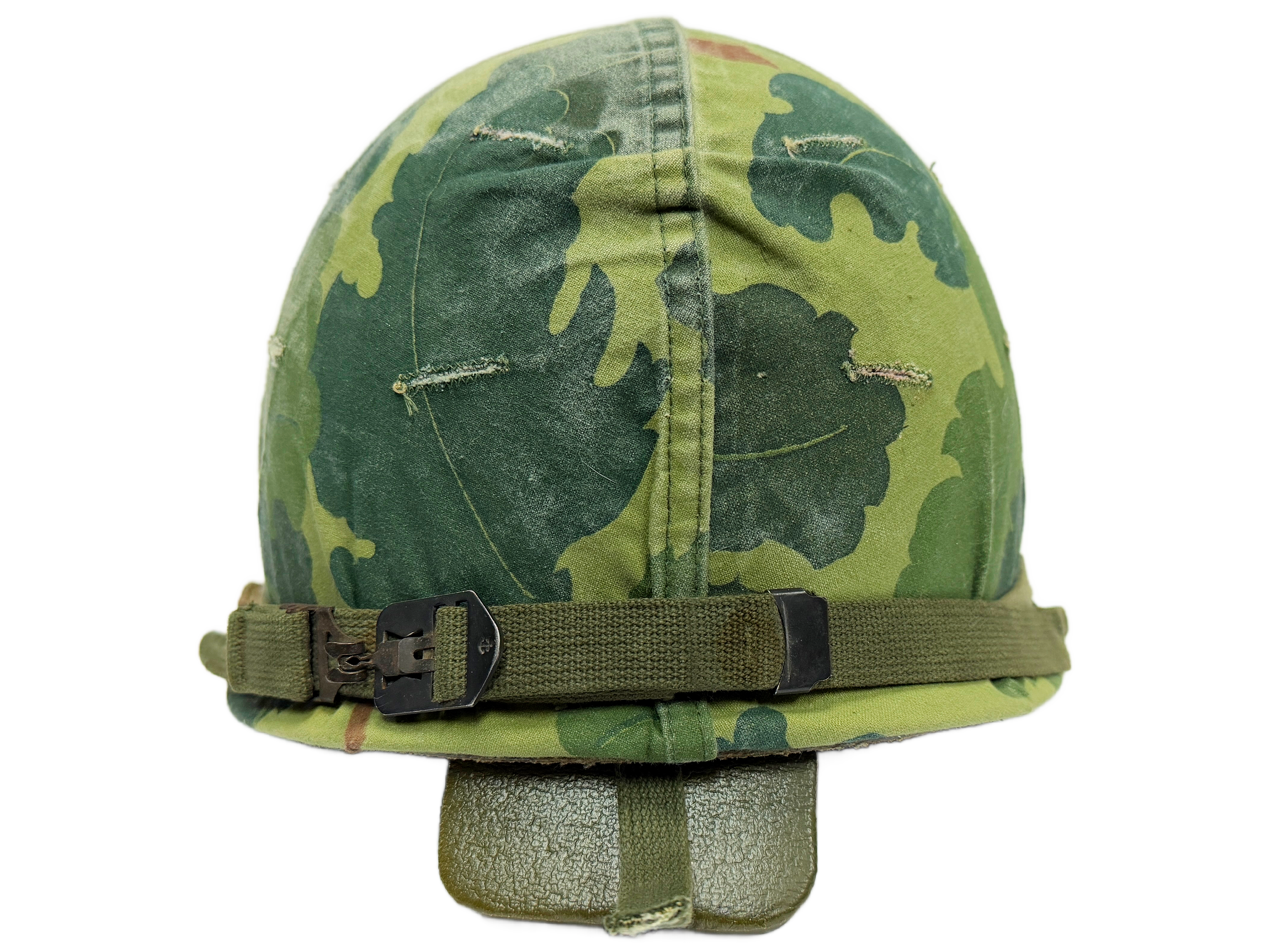 Original Veitnam War USMC Sergeant's M1 Combat Helmet W/ Steinberg ...