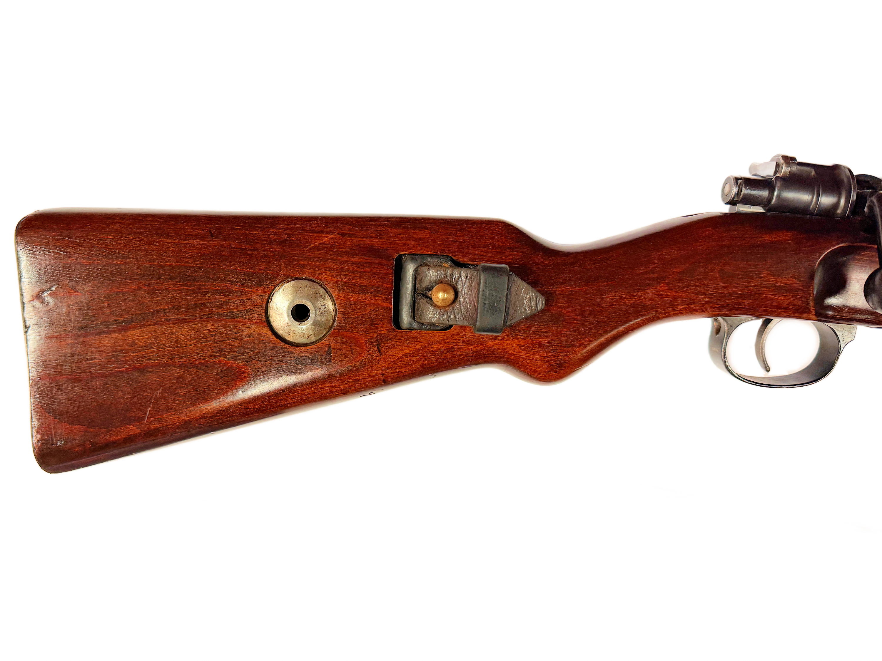 WW2 German 1941 Mauser bcd K98k Rifle with L&F Leather Sling | World ...