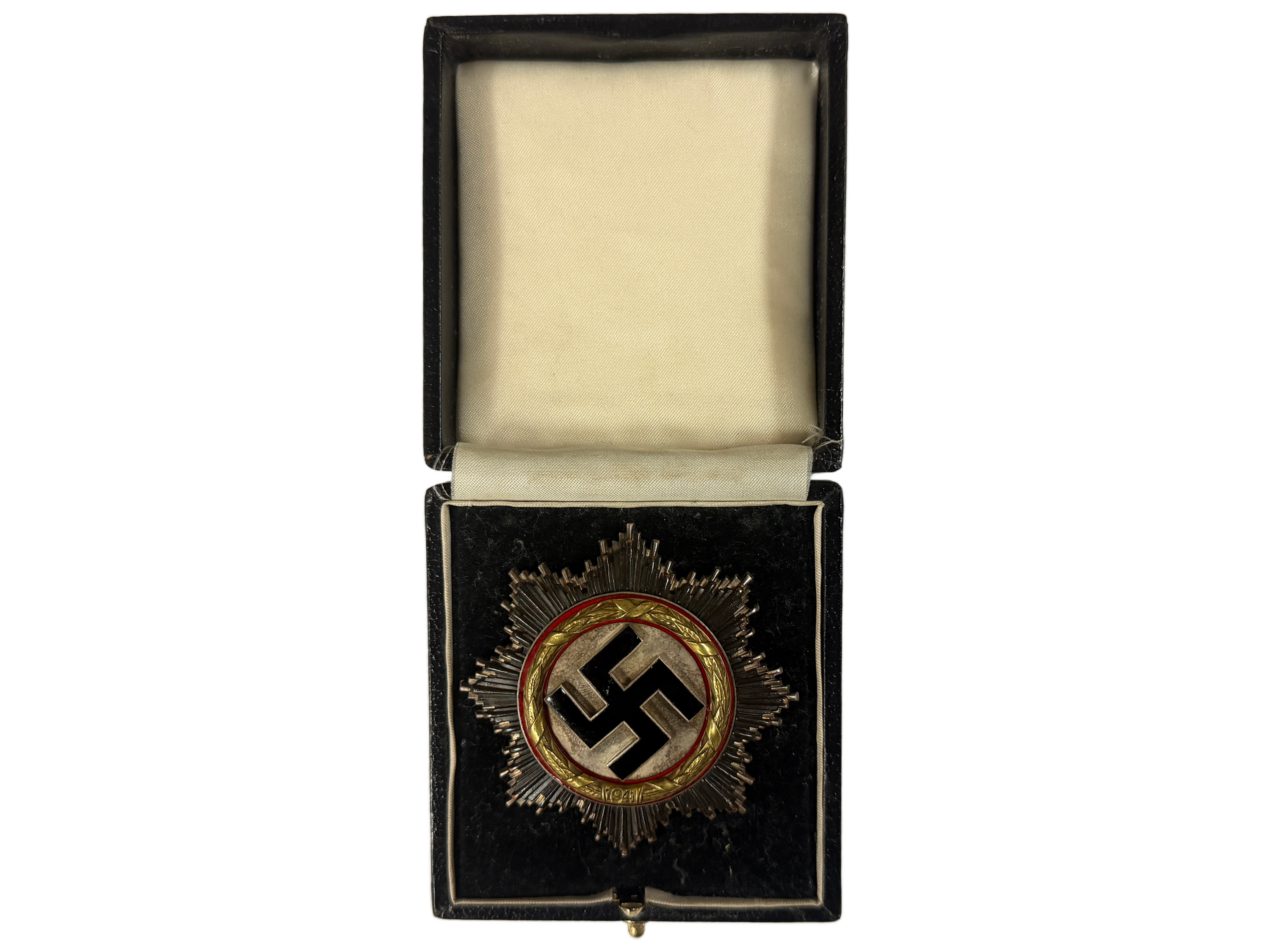 WW2 Original German Cross (Deutsches Kreuz) in Gold Award Metal Badge ...