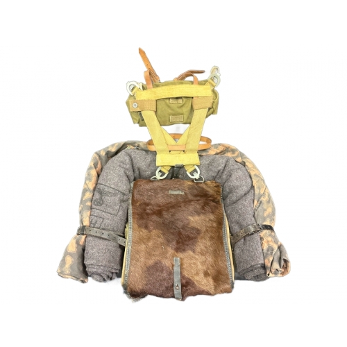 WWII German Tornister Pony Fur Backpack & Gear (Part-Reproduction ...