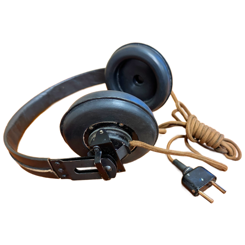 WW2 Original German Panzer Armored Vehicle Model “B” Headphones With ...