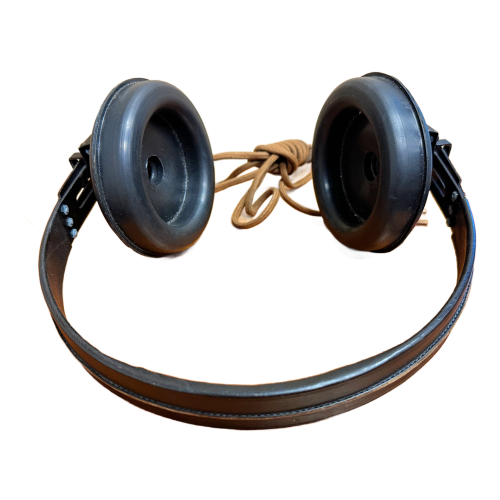 WW2 Original German Panzer Armored Vehicle Model “B” Headphones With ...